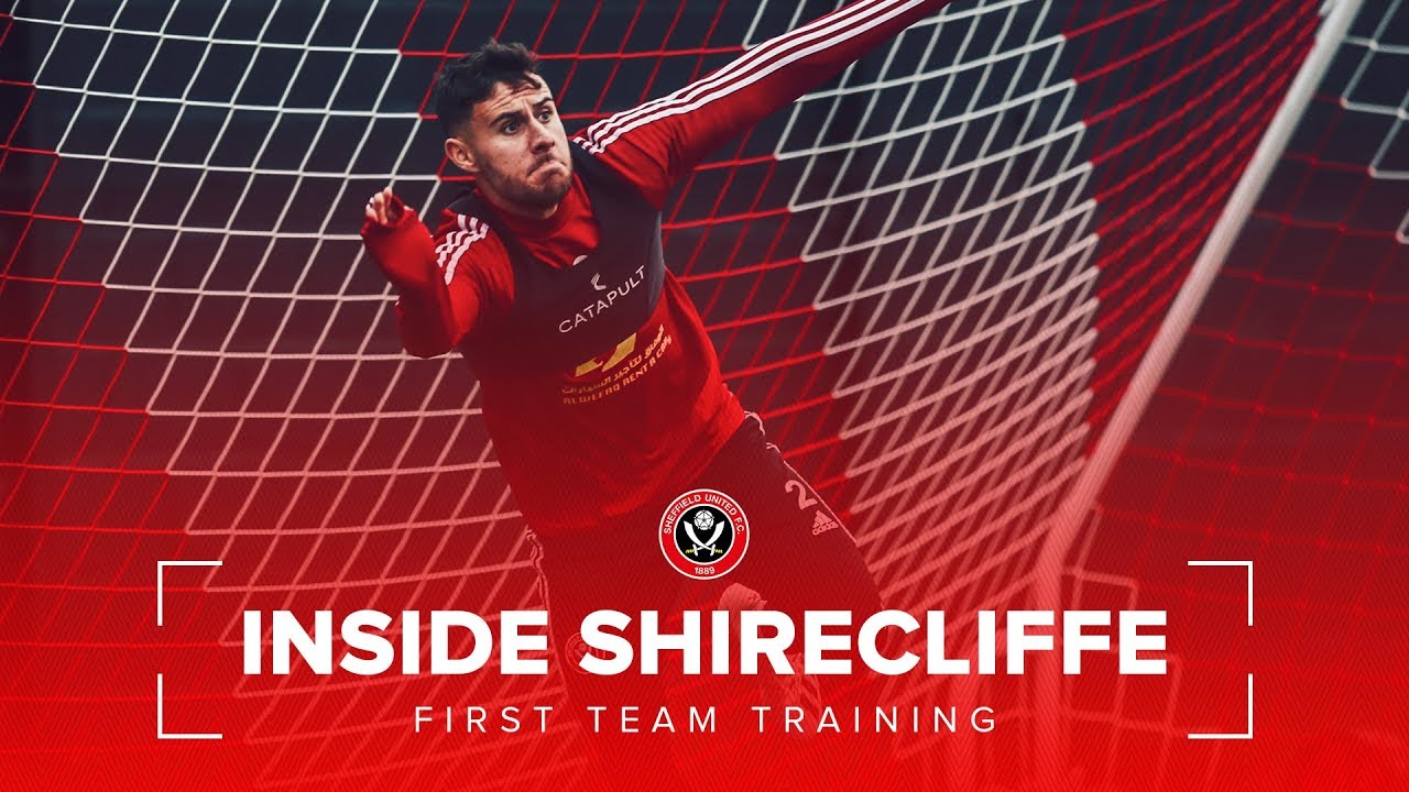 Inside Shirecliffe | First Team Training Ahead Of Manchester United ...