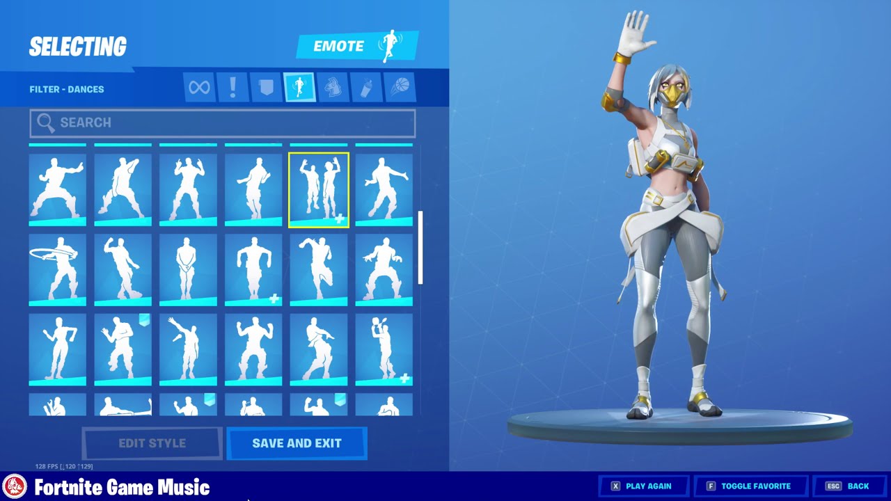 Fortnite - High Five - Emote - Gameplay - YouTube