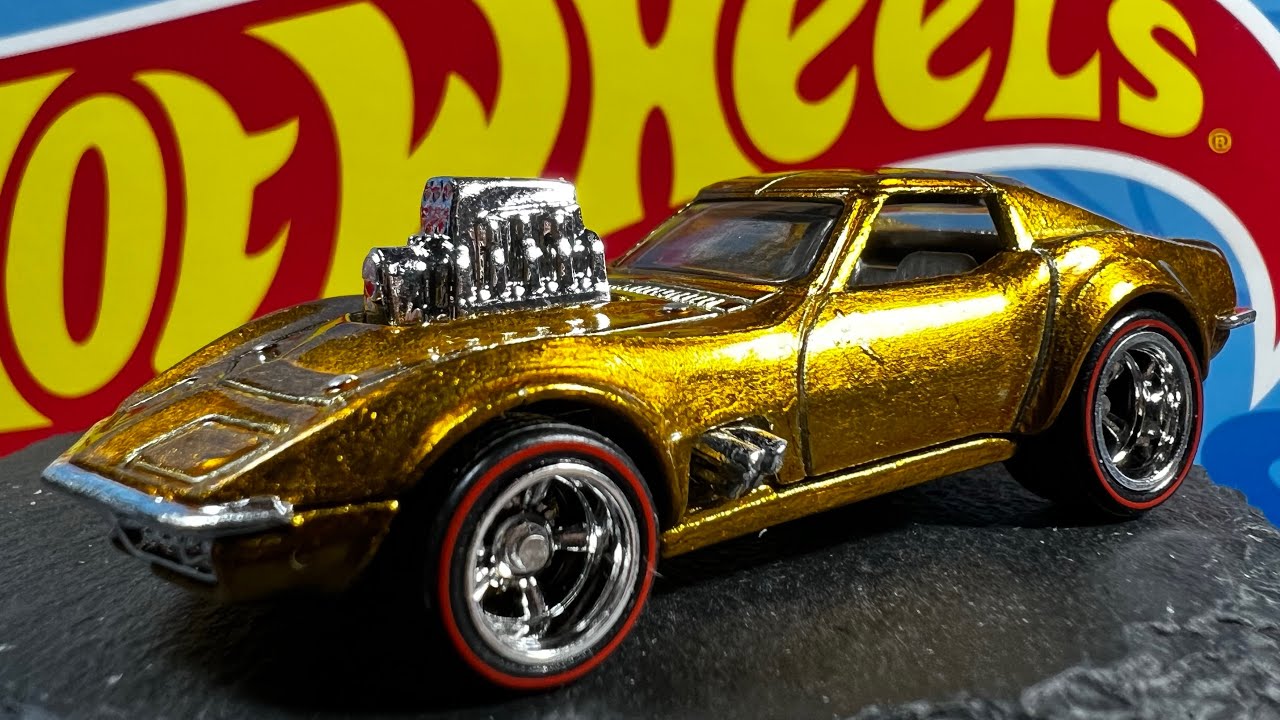 HOTWHEELS PREMIUM 68 CORVETTE GAS MONKEY GARAGE MIDAS MONKEY ホットウィール ...