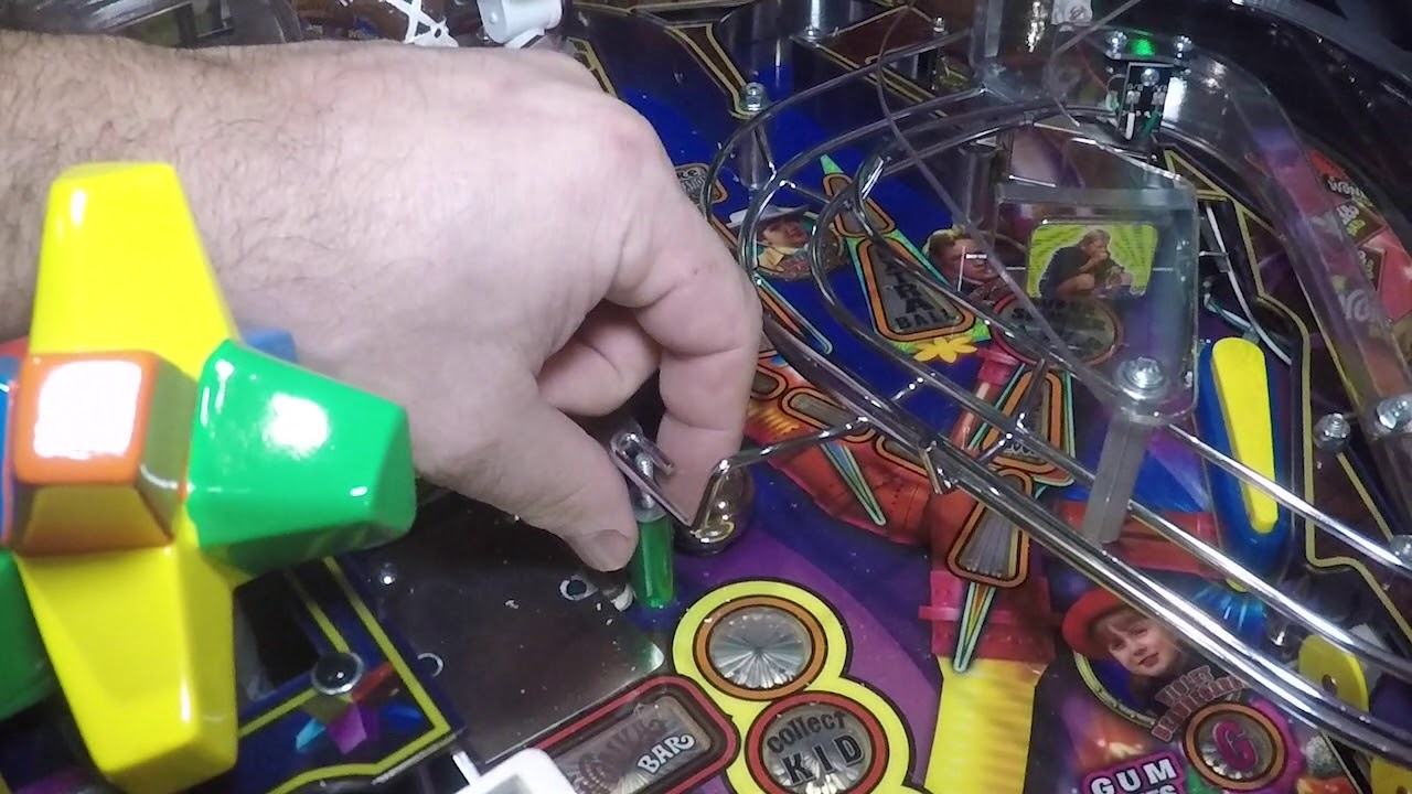 Willy Wonka Pinball Machine Stage & Captive Ball Production Install ...