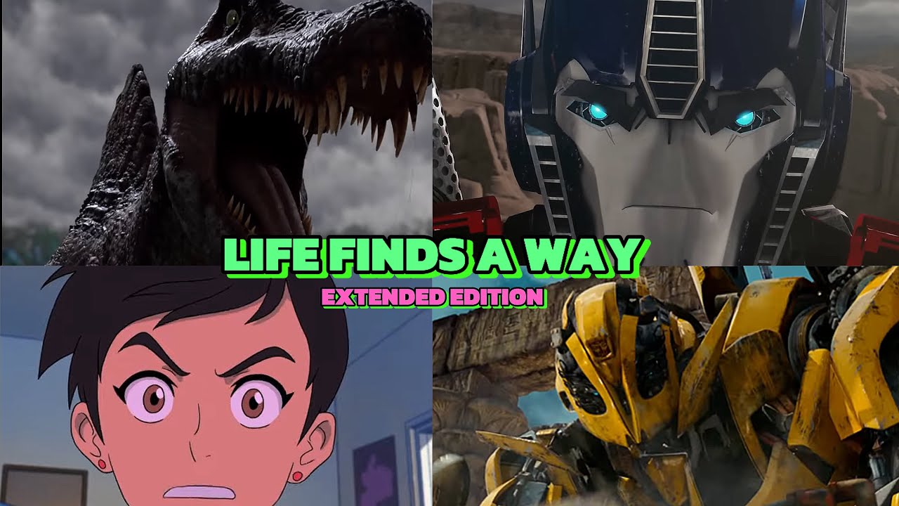 LIFE FINDS A WAY.MULTIFANDOM/EXTENDED EDITION - YouTube