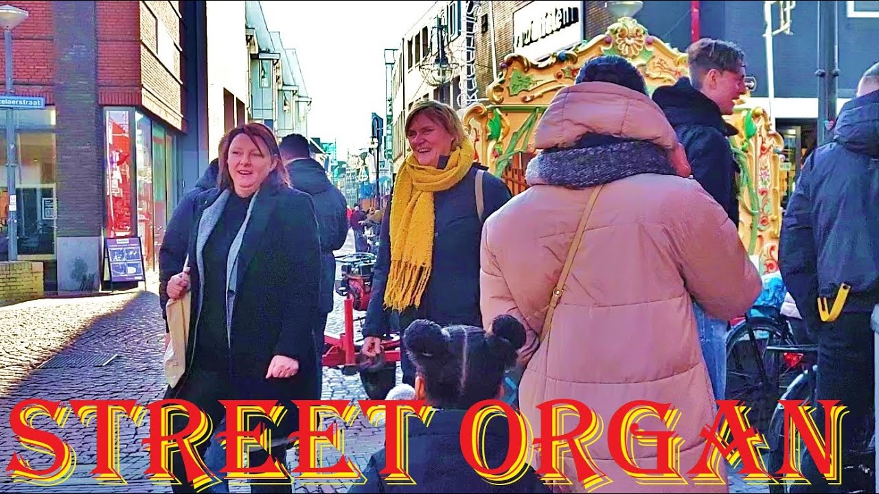 Barrel Organ. Dutch Culture. Travel in the Netherlands. Street Organ ...