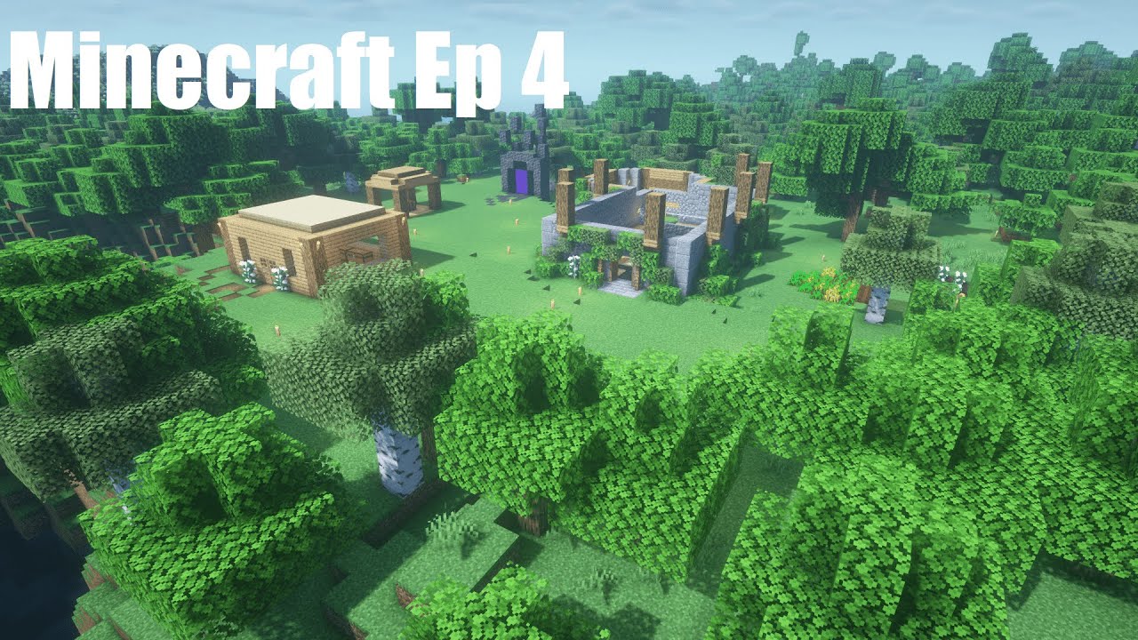 Minecraft | Ep 4 | Into the Nether | - YouTube