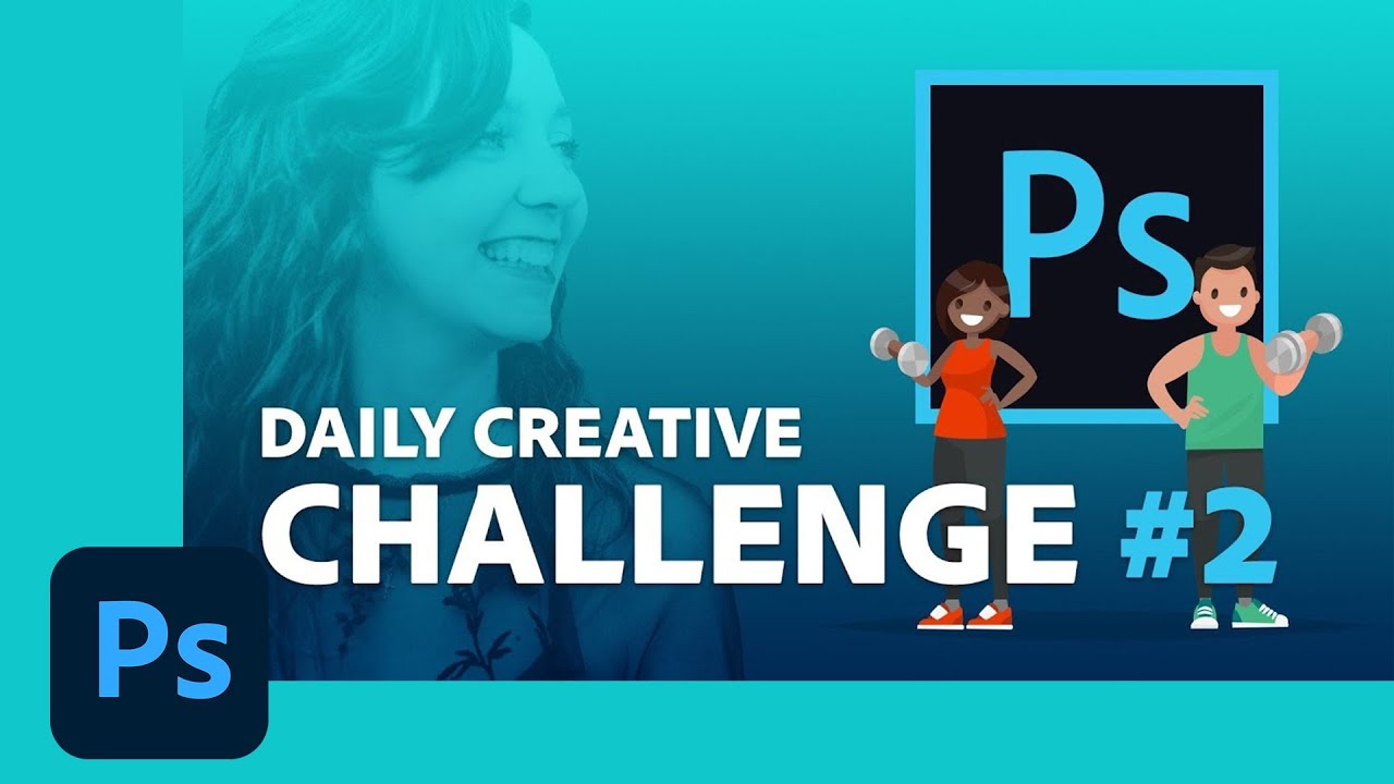 Photoshop Daily Creative Challenge #2 | Adobe Creative Cloud - YouTube