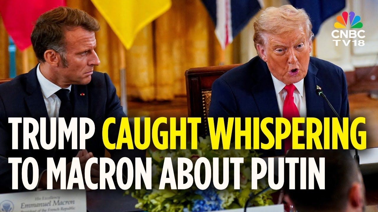 Trump Caught On Hot Mic Telling Macron 'Putin Wants To Make A Deal For ...