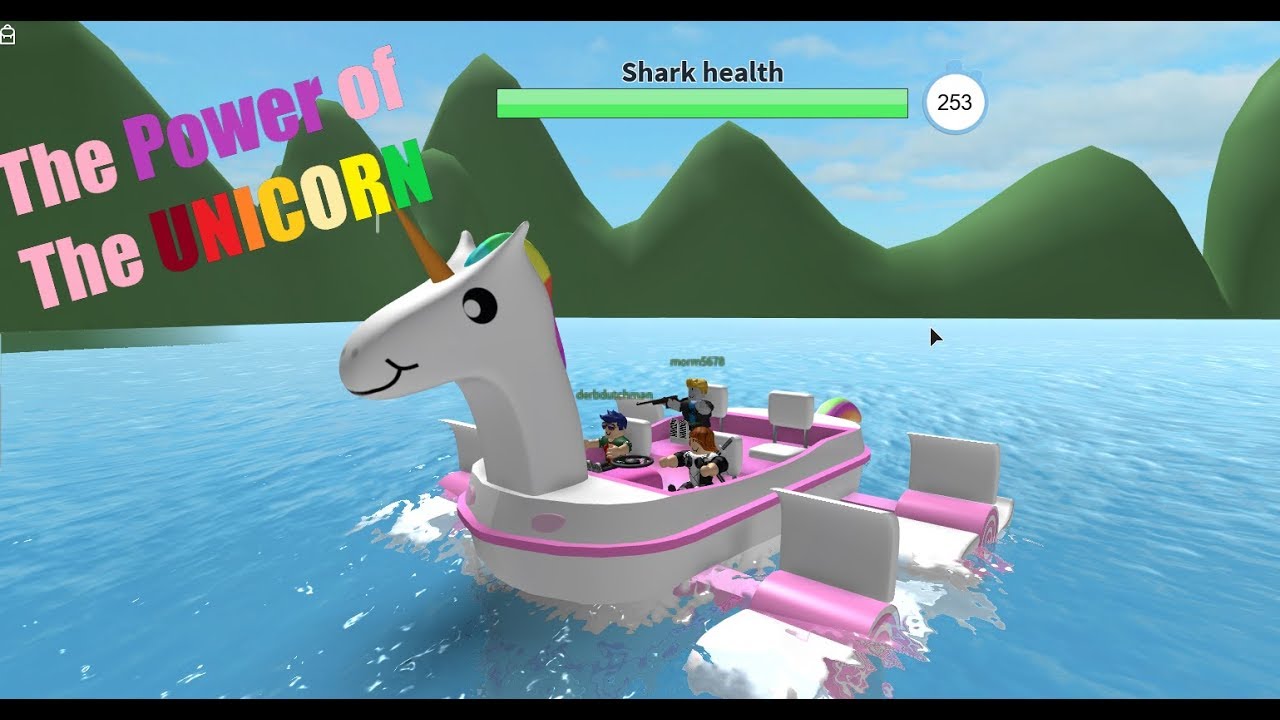 SHIPS VS SHARKS! (Roblox Shark Attack) - YouTube