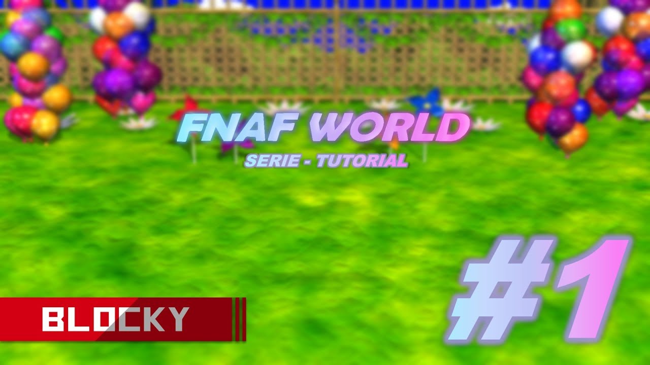 FNAF World | Tutorial PowerPoint | Capitulo # 1 | Menu - YouTube