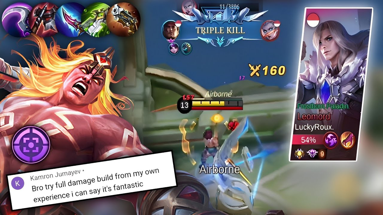 Lapu Lapu Full Demage 100% 1 Hit!! Crazy Lapu Demage In Mythic Glory ...