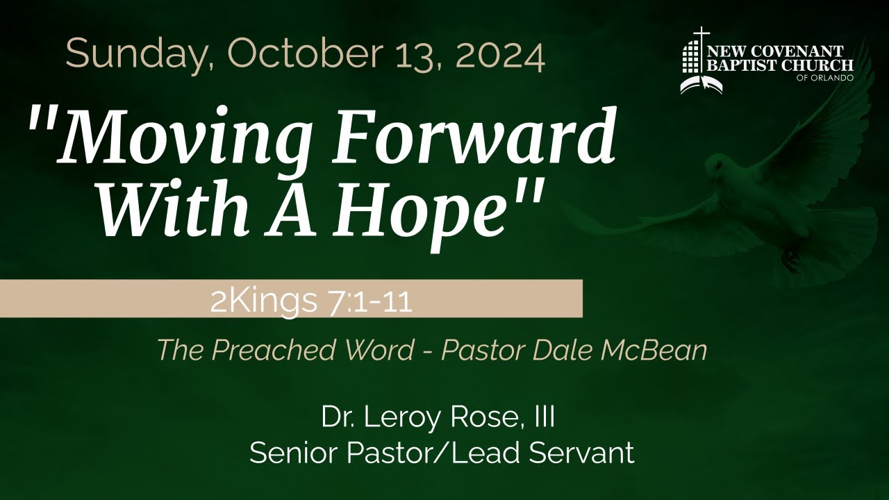 "Moving Forward With A Hope" 2Kings 7:1-11 - YouTube