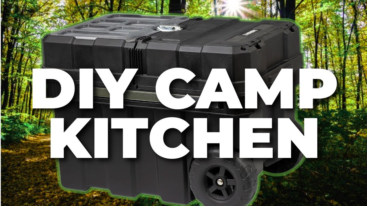 DIY Camping Kitchen for Truck Camping & Overland Travel - YouTube