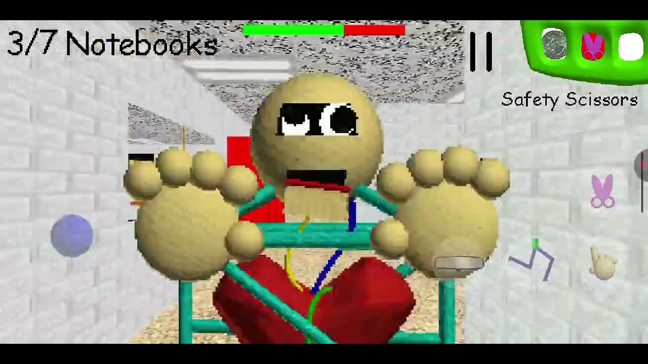 Playing Baldi Basic For The First time - YouTube