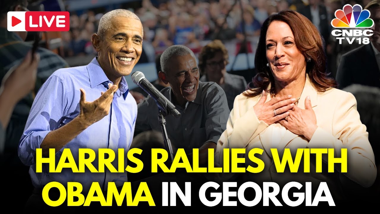 Obama Speech LIVE: Harris Rallies with Obama in Georgia for the First ...