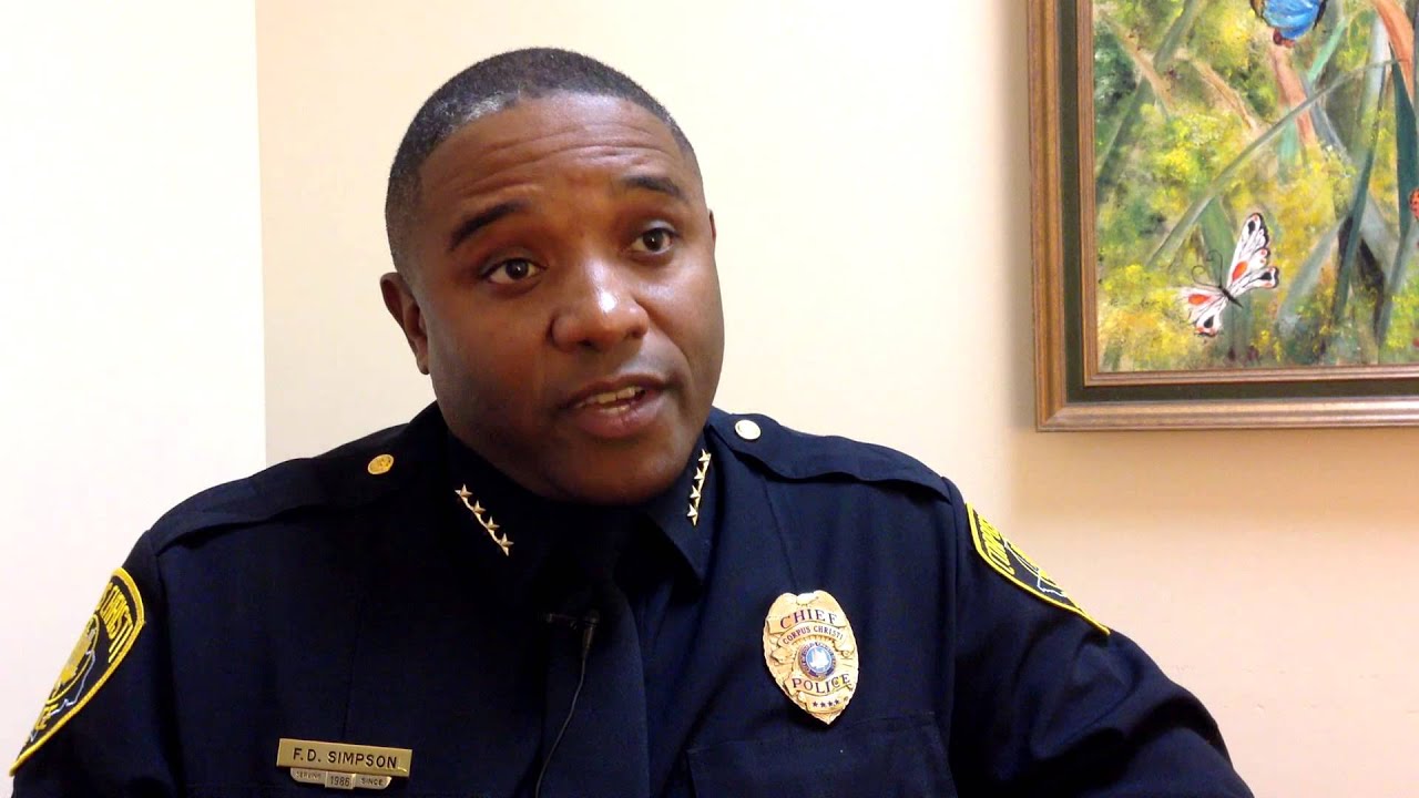 Corpus Christi Police Chief Floyd Simpson discusses pursuit video ...