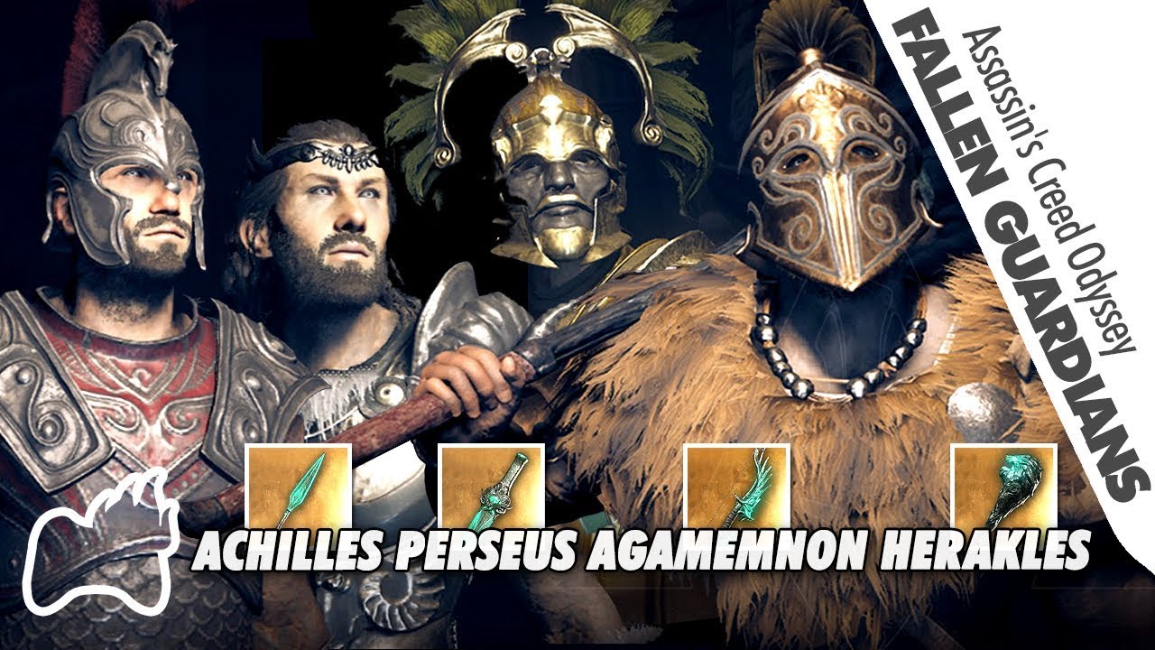 Where To Find ALL Fallen Guardians + Legendary Cursed Weapons - Perseus ...