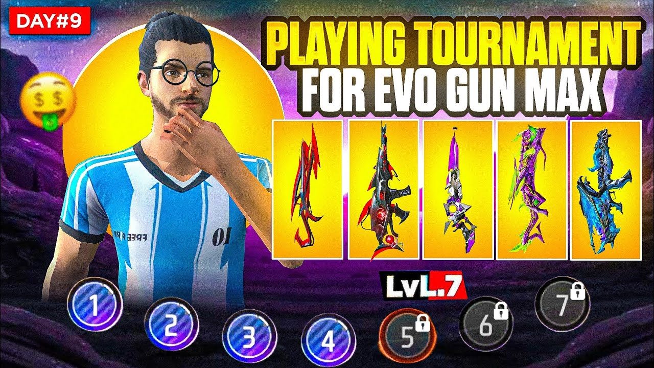 Playing Tournament 🔥 for Evo Gun Max | Solo Survival Tournament ...