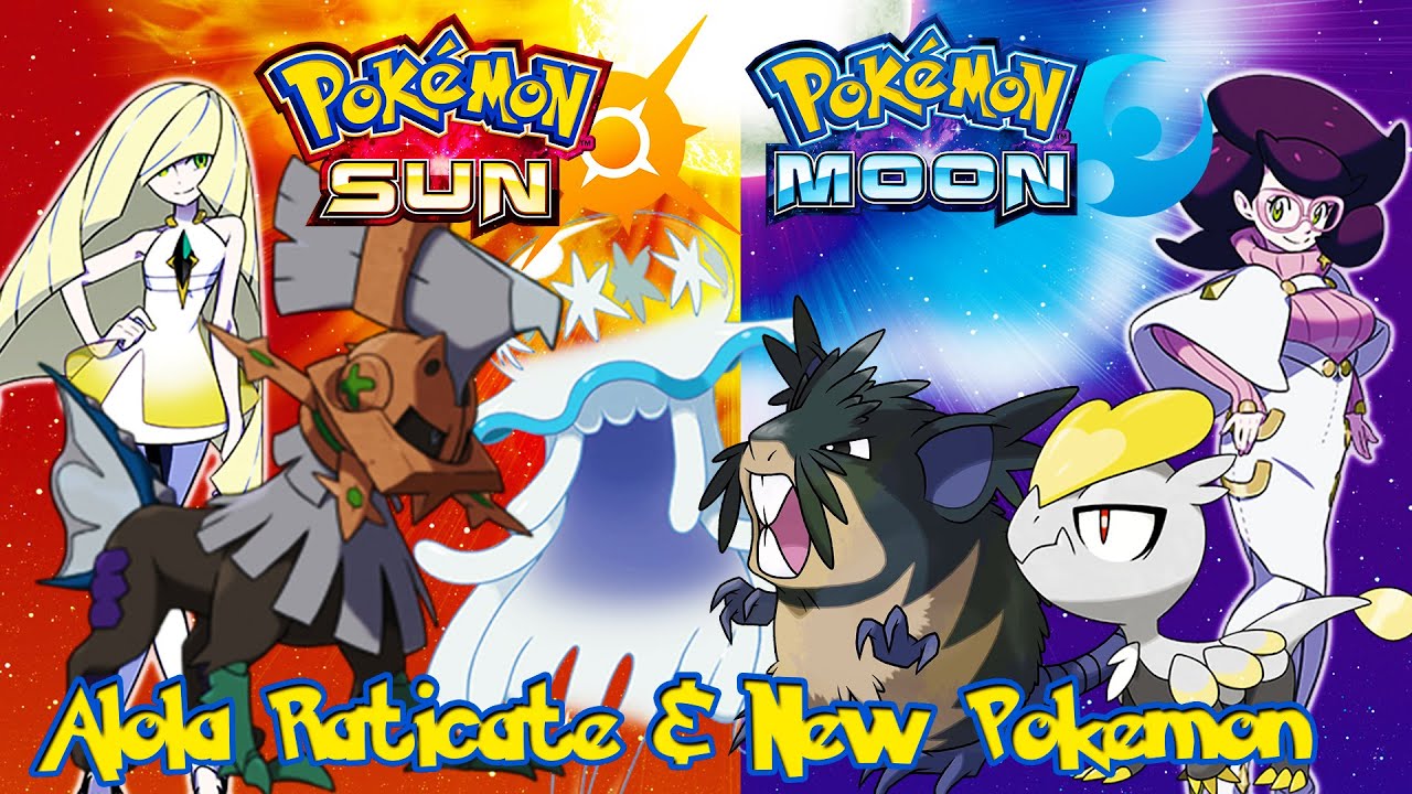 Pokemon Sun and Moon - Alola Raticate, Aether Foundation & New Pokemon ...