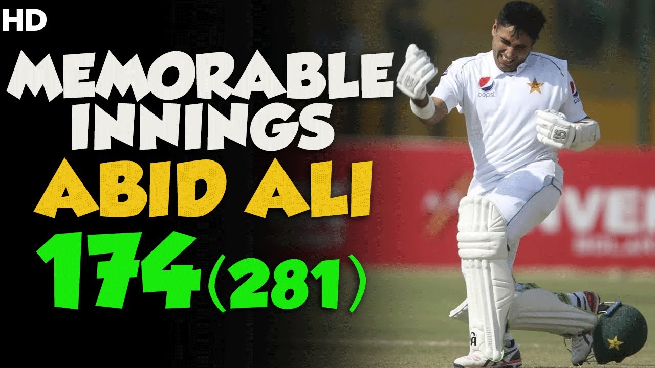 Memorable Innings By The Great Player Abid Ali | PCB | #SportsCentral | #AbidAli | MA2L - YouTube