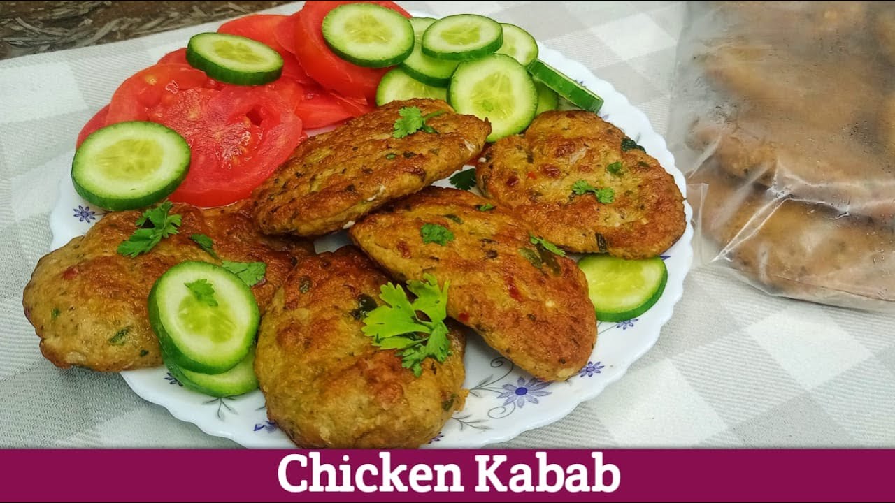 How to Make Chicken Kabab at Home | Easy Chicken Kabab Recipe at Home ...