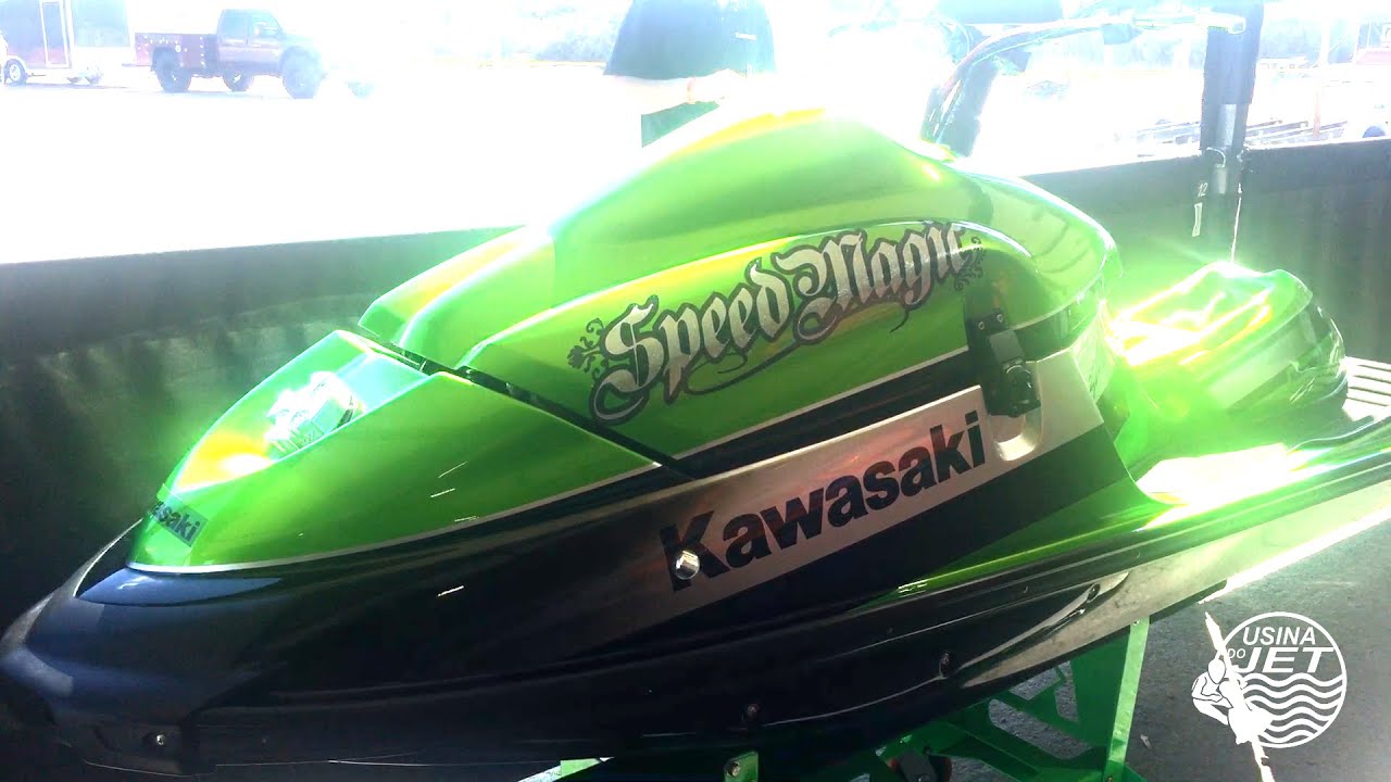 X2 Jet ski Kawasaki com motor 1500cc 4 tempos - YouTube