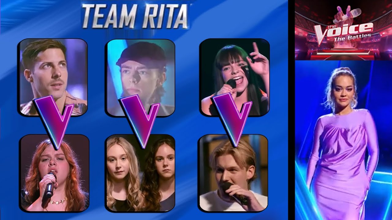 The Voice Australia Season11 - Team Rita - The Battles Recap - YouTube