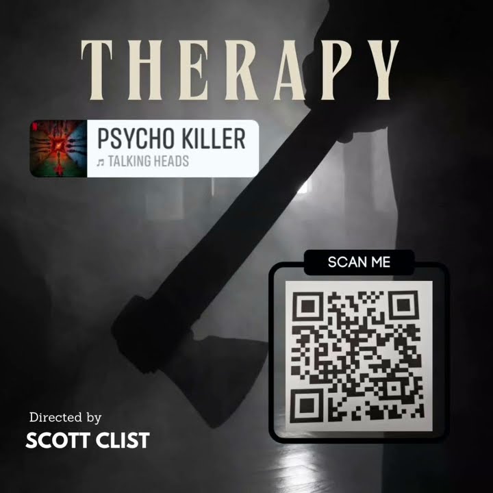 Scan the QR code here to follow our new film and all the behind-the ...