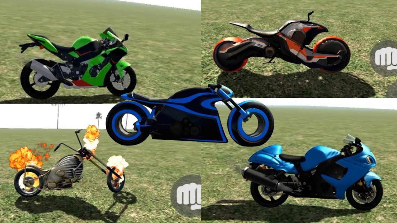 Indian bike 3D top 5 secret bikes place - YouTube