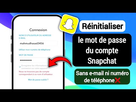 Comment récupérer un compte Snapchat sans e-mail ni numéro de téléphone (2025)