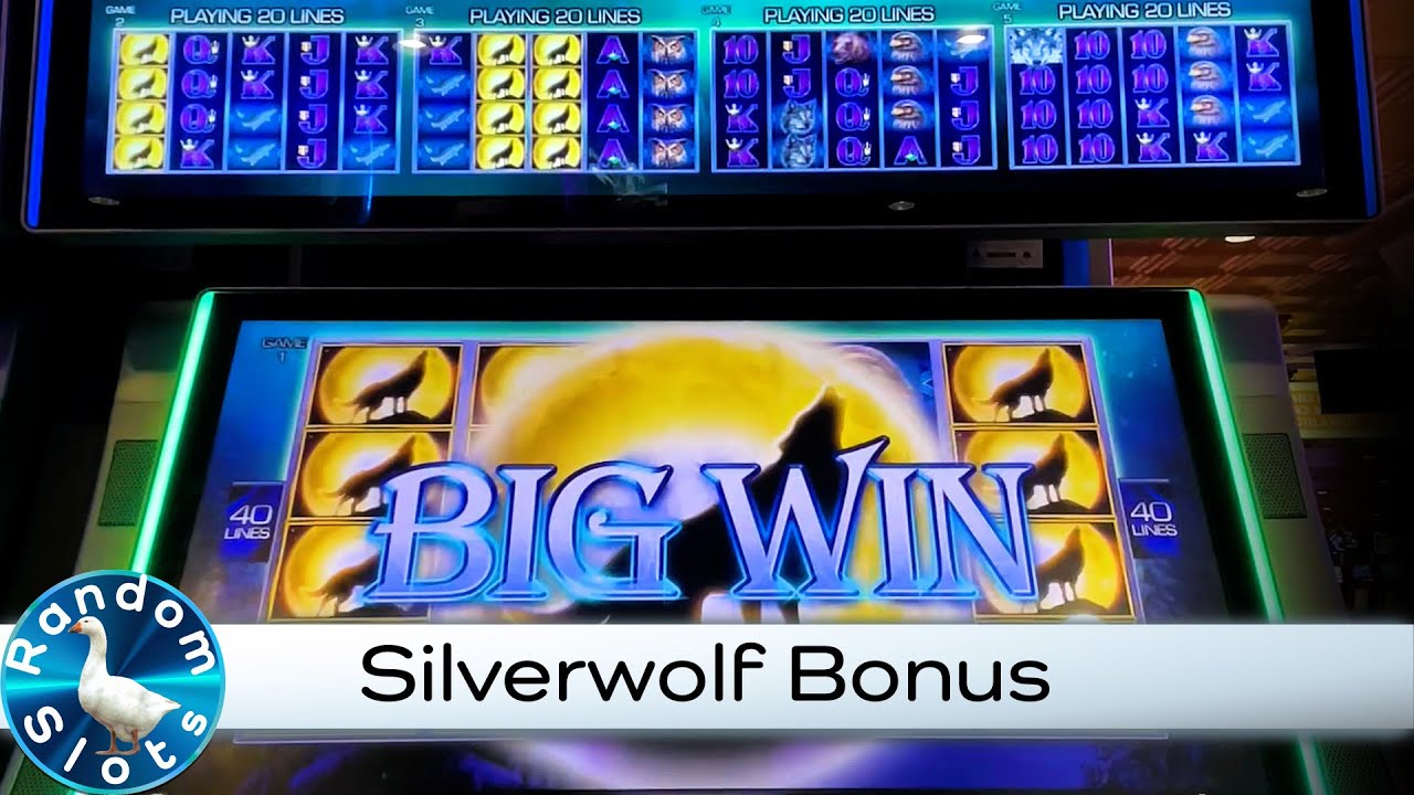 Silverwolf Slot Machine Bonus - YouTube