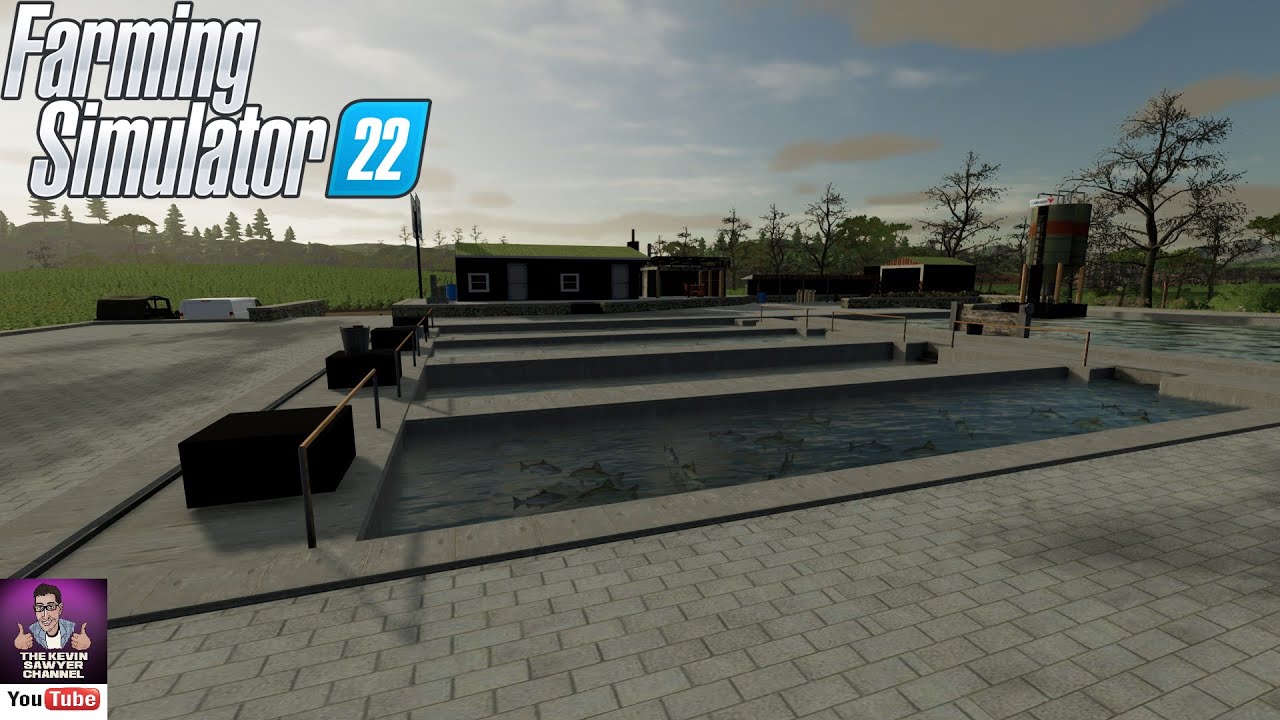 Farming Simulator 22, Mod Showcase, Fish Production v1.0.0.1 - YouTube
