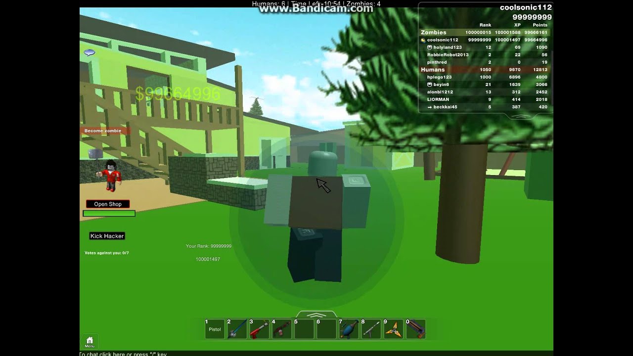 Roblox Zombie Outbreak Gameplay 2 Nuketown - YouTube