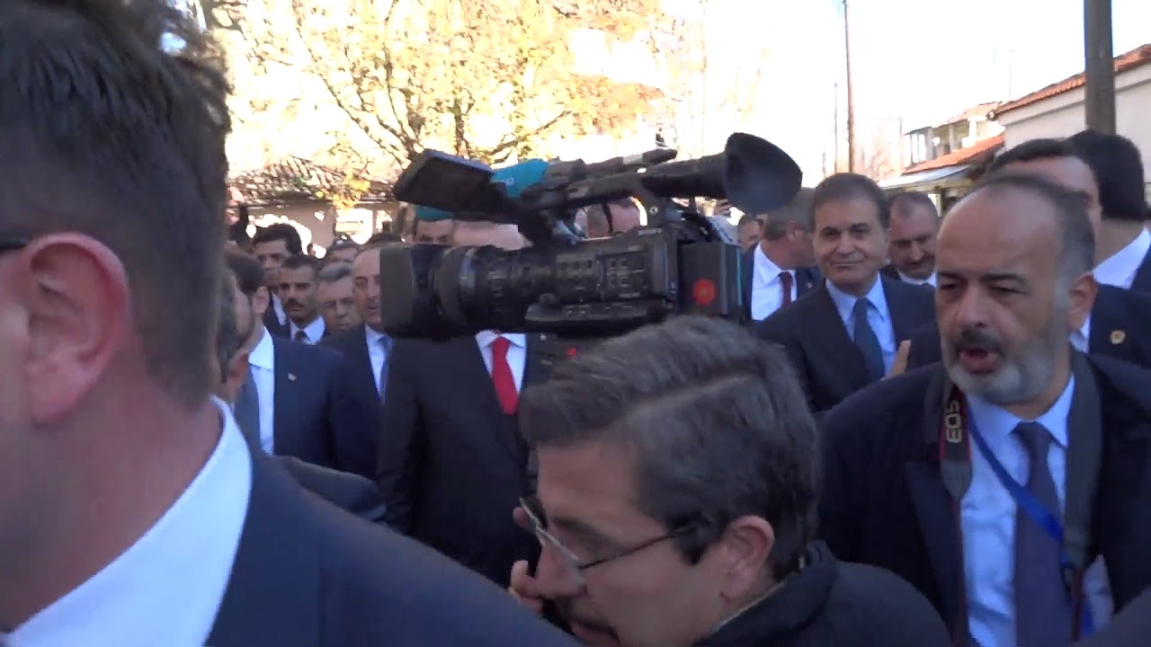 ΕΠΙΣΚΕΨΗ ΕΡΝΤΟΓΑΝ ΣΤΗΝ ΚΟΜΟΤΗΝΗ (8/12/17) - YouTube