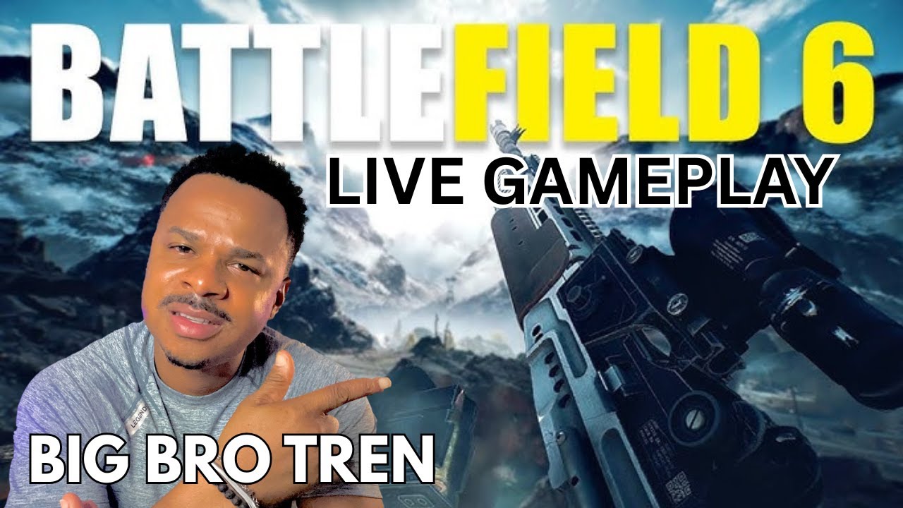 🟢 BATTLEFIELD 6 - LIVE GAMEPLAY With Tren Genius (OPEN BETA!) - YouTube