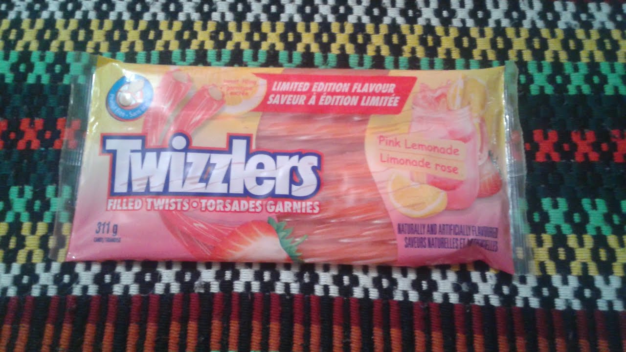 Twizzlers Pink Lemonade limited edition review - YouTube