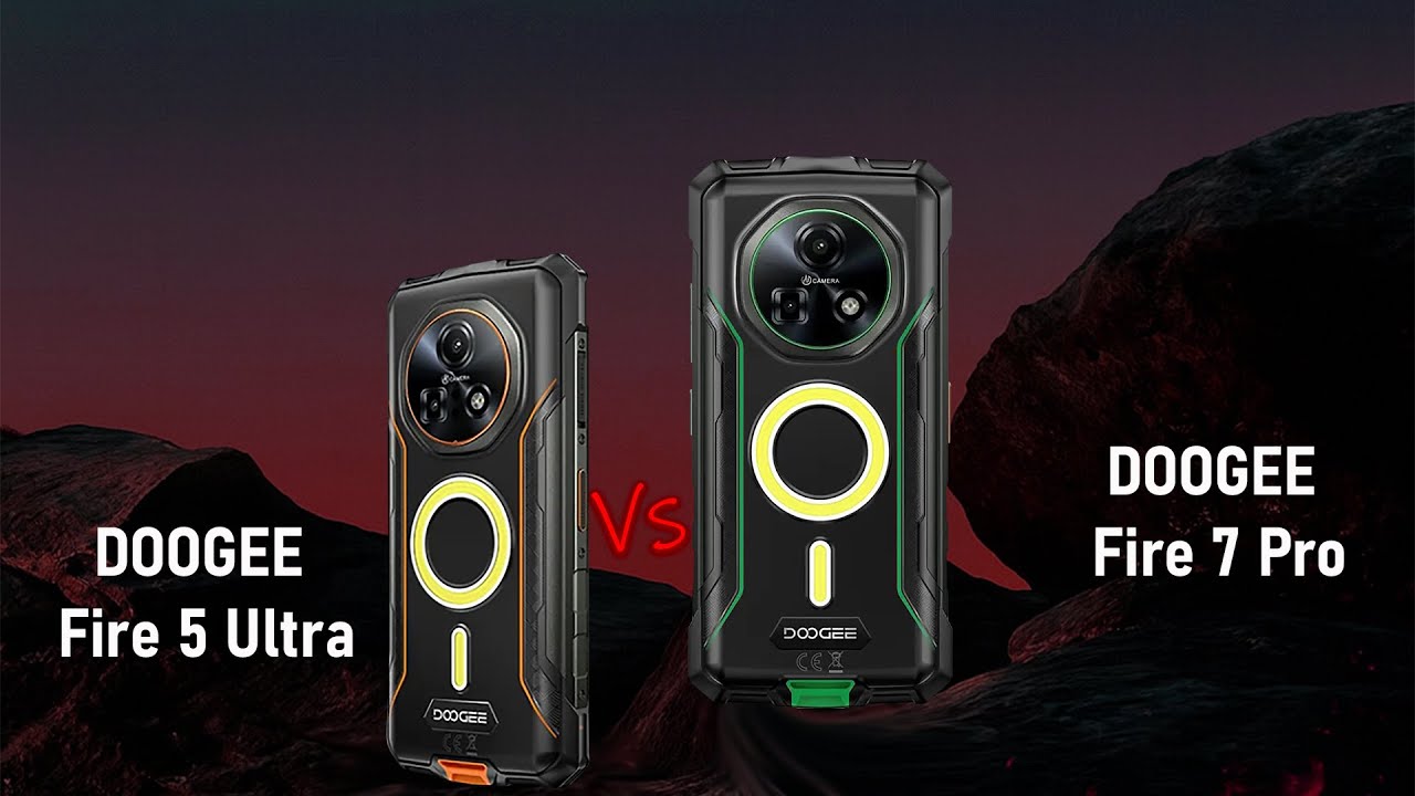 DOOGEE Fire 7 Pro vs Fire 5 Ultra: The Ultimate Rugged Phone COMPARISON ...