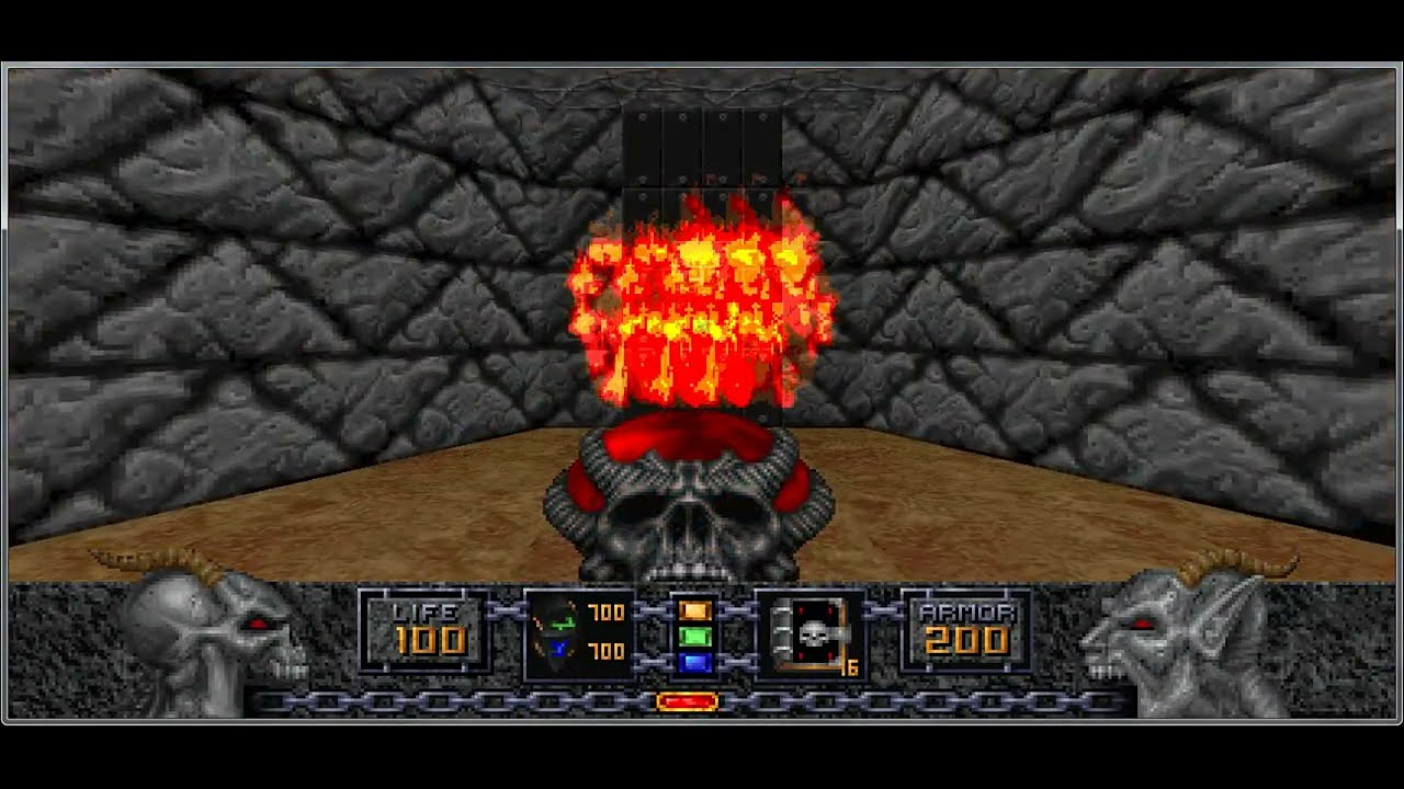 Hexen weapons mod for Heretic - YouTube