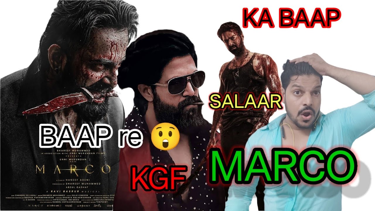 Marco Teaser Review | Marco Teaser Reaction | South Indian movie Update ...