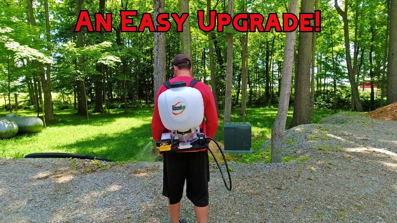 How to Make a Battery Powered Backpack Sprayer - DIY - YouTube