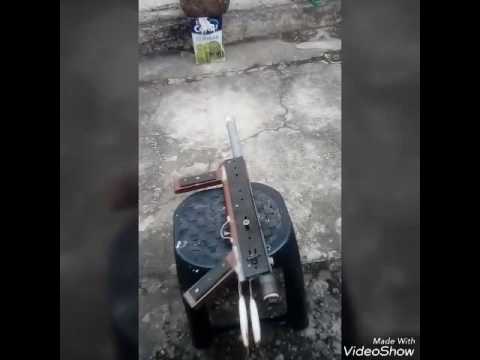 Arma caseira em teste - YouTube
