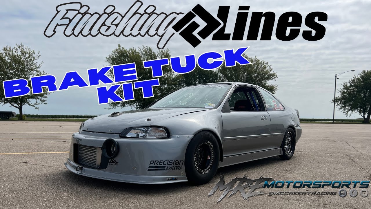 PFI Speed Fest Prep / Brake Tuck Kit Install on our 1100hp Civic ...