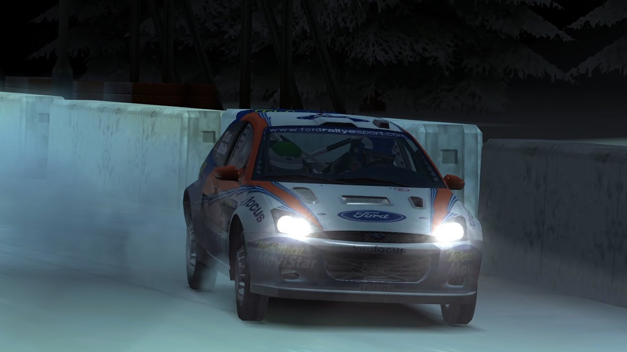 Ford Focus RS WRC 02 - Langvattnet, Sweden / Gameplay Colin McRae Rally ...