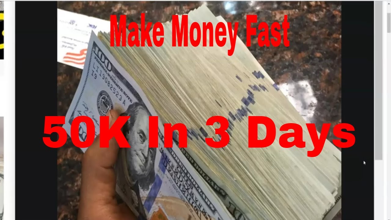 So I Made 50K In 3 Days- MUST WATCH - YouTube
