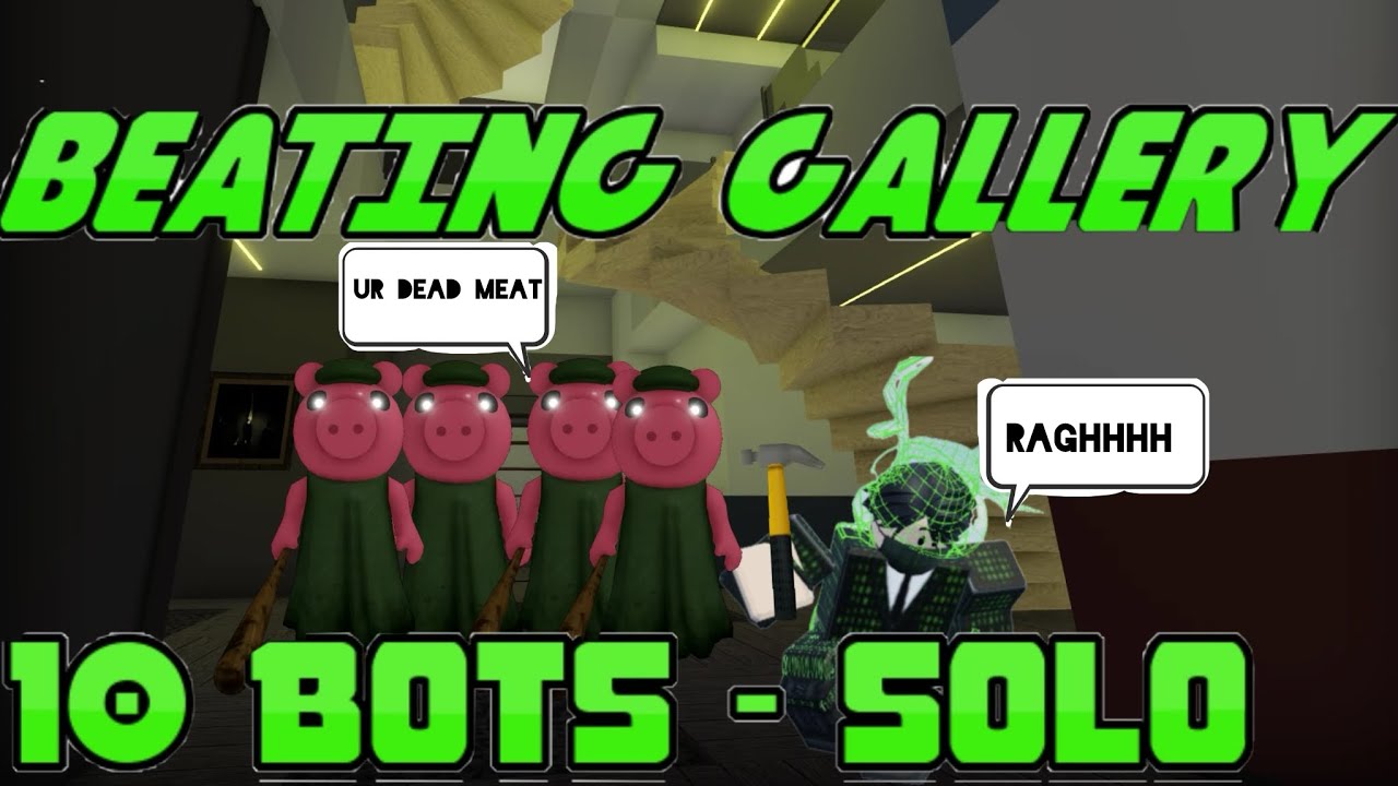 so i beat GALLERY SOLO with 10 BOTS in ROBLOX PIGGY… - YouTube