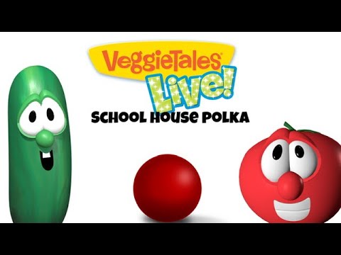 Veggietales live schoolhouse polka - YouTube