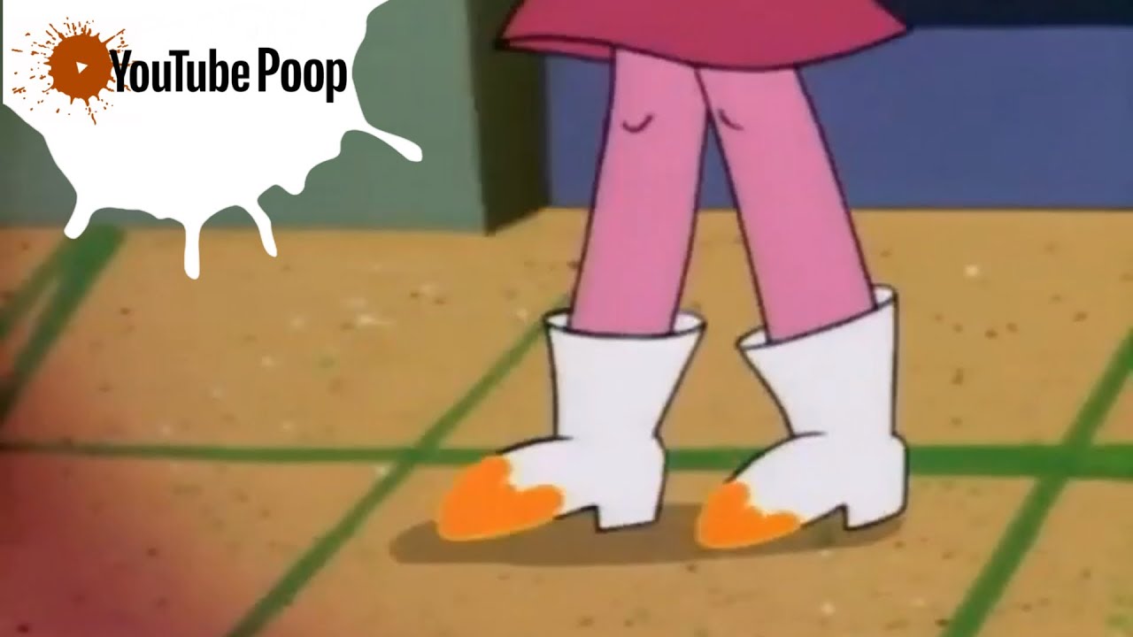 YTP: Daphne Blake gets her boots covered in Cheese - YouTube