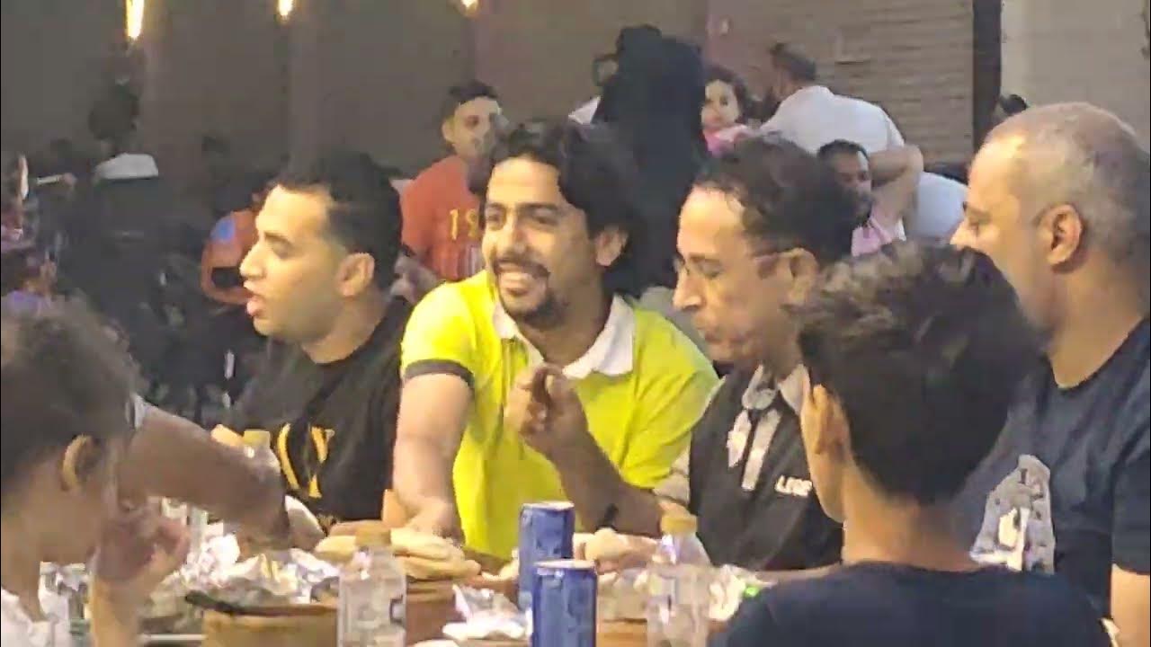 امبابه بتفرح افتتاح كبير مطعم نجم حضروا لعيبه الكوره والممثلين Youtube