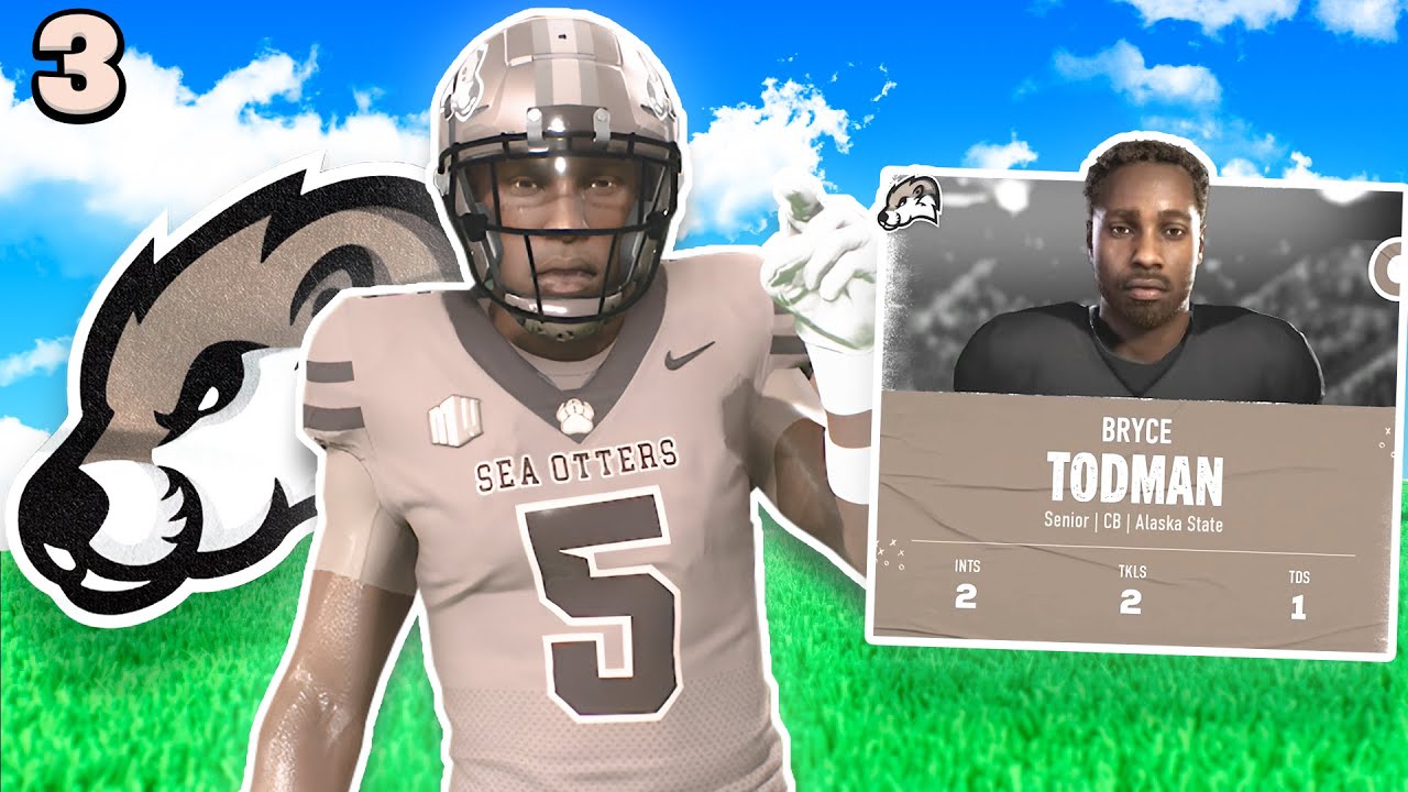 Alaska State Makes HISTORY In College Football 25 (Teambuilder Dynasty ...