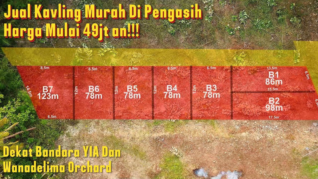 Jual Tanah Kavling Graha Blok B Di Pengasih Harga Mulai 49jt!!! Dekat ...