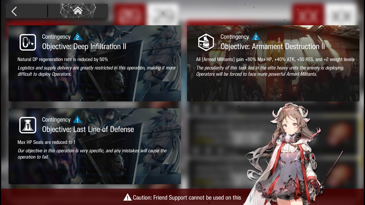 Arknights Contingency Contract Challenge Contract 6 Guide Low Stars All ...