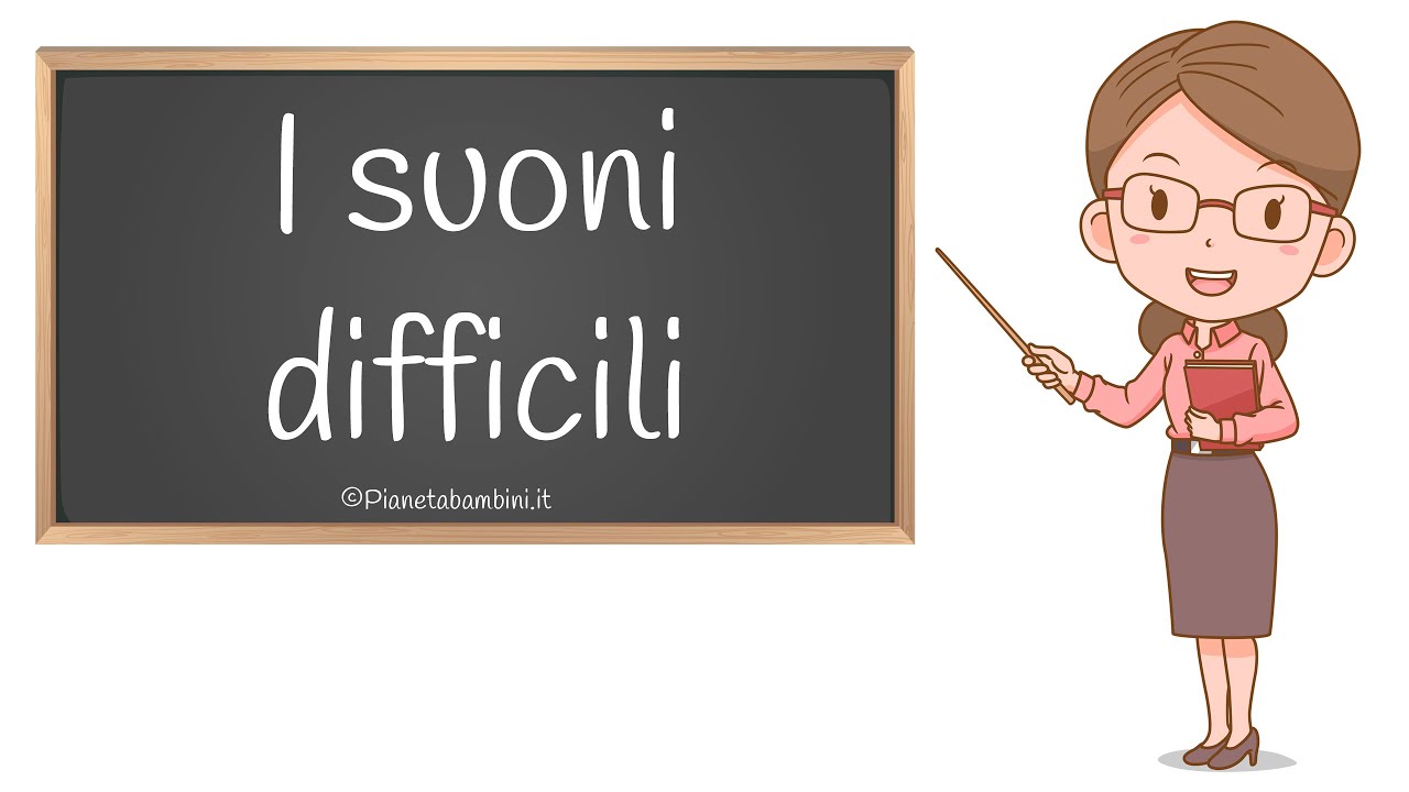 Suoni Difficili: Schede Didattiche per la Scuola Primaria - YouTube
