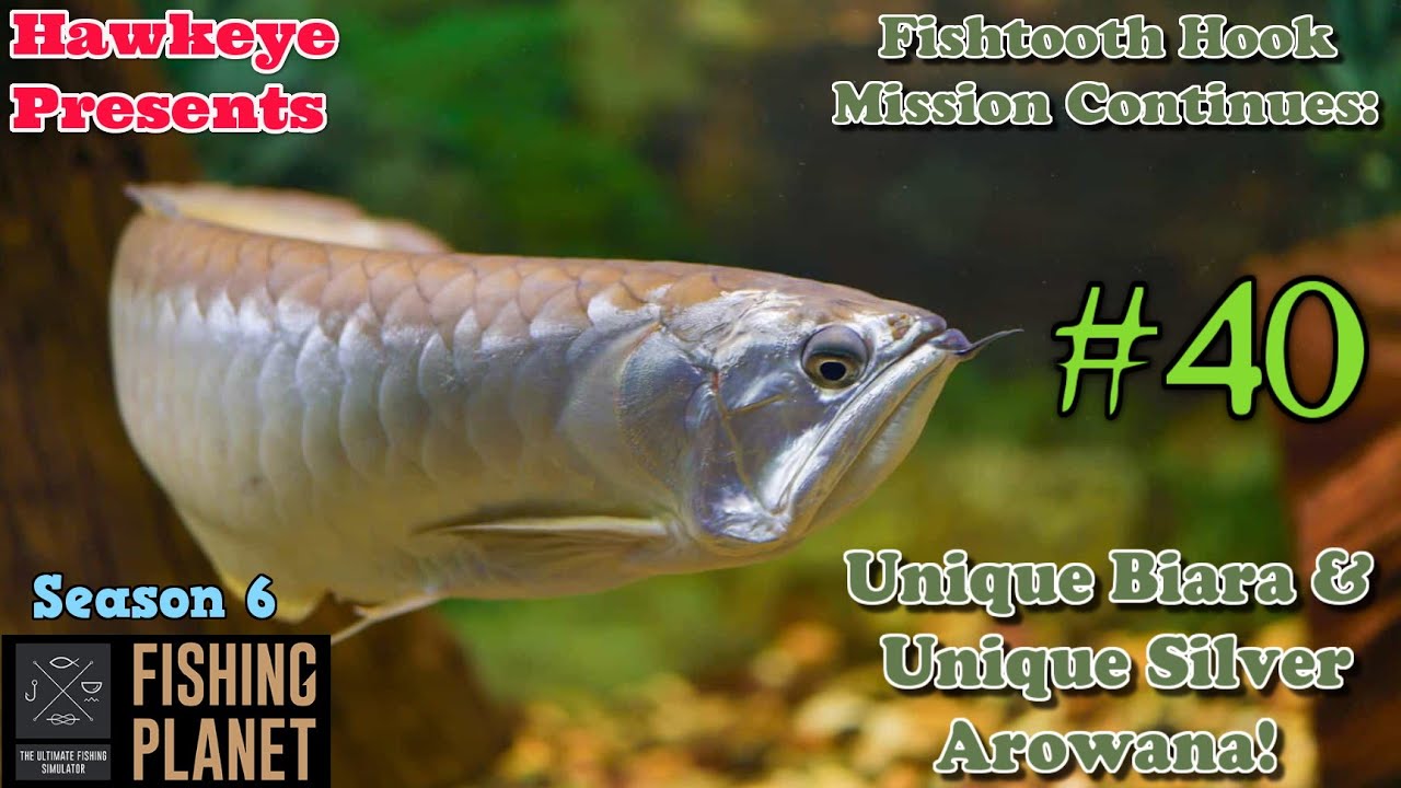 Fishing Planet #40 - S6 | The Fishtooth Hook Mission Cont: Unique Biara ...